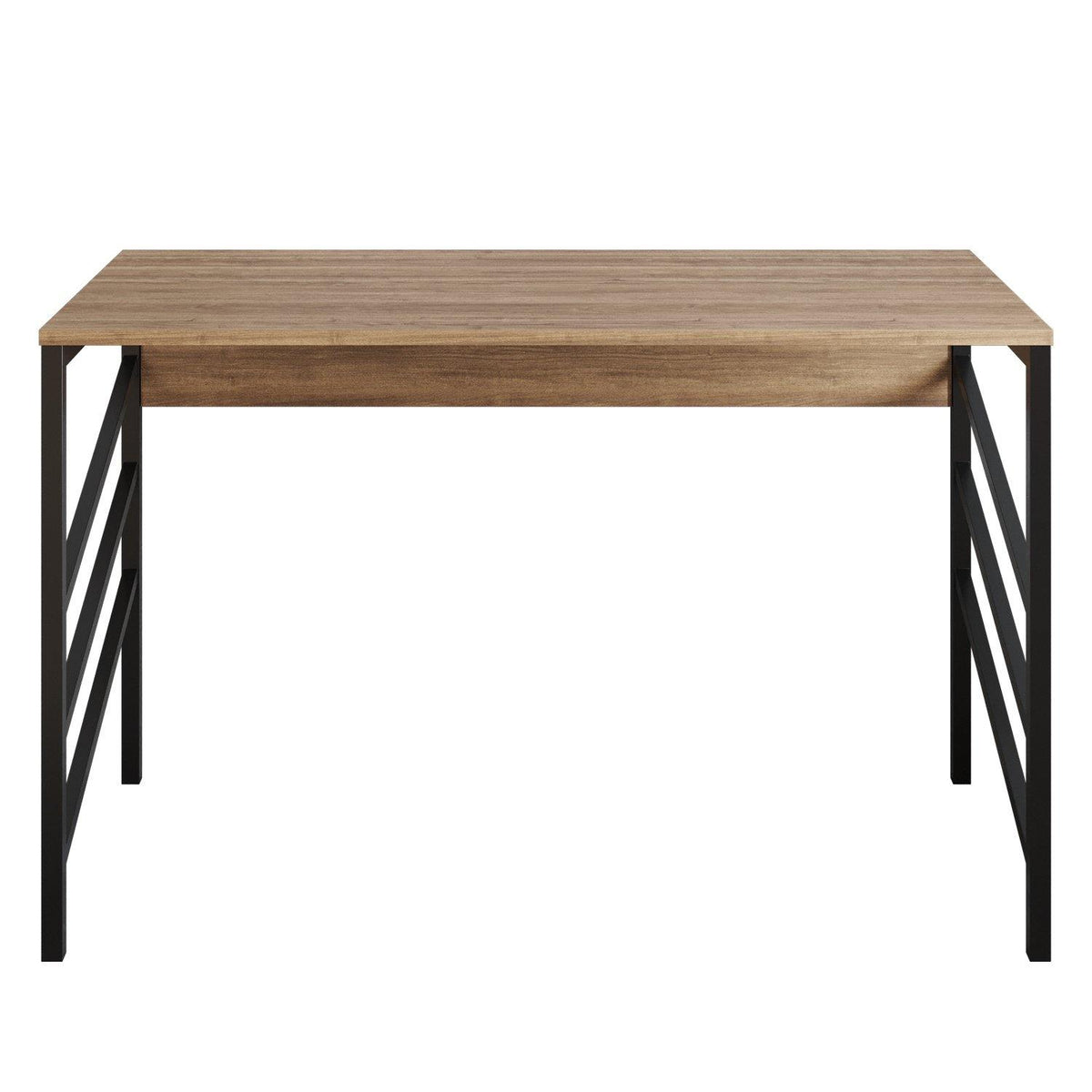 Tuna 47" Wide Metal Manufactured Wood Computer Desk