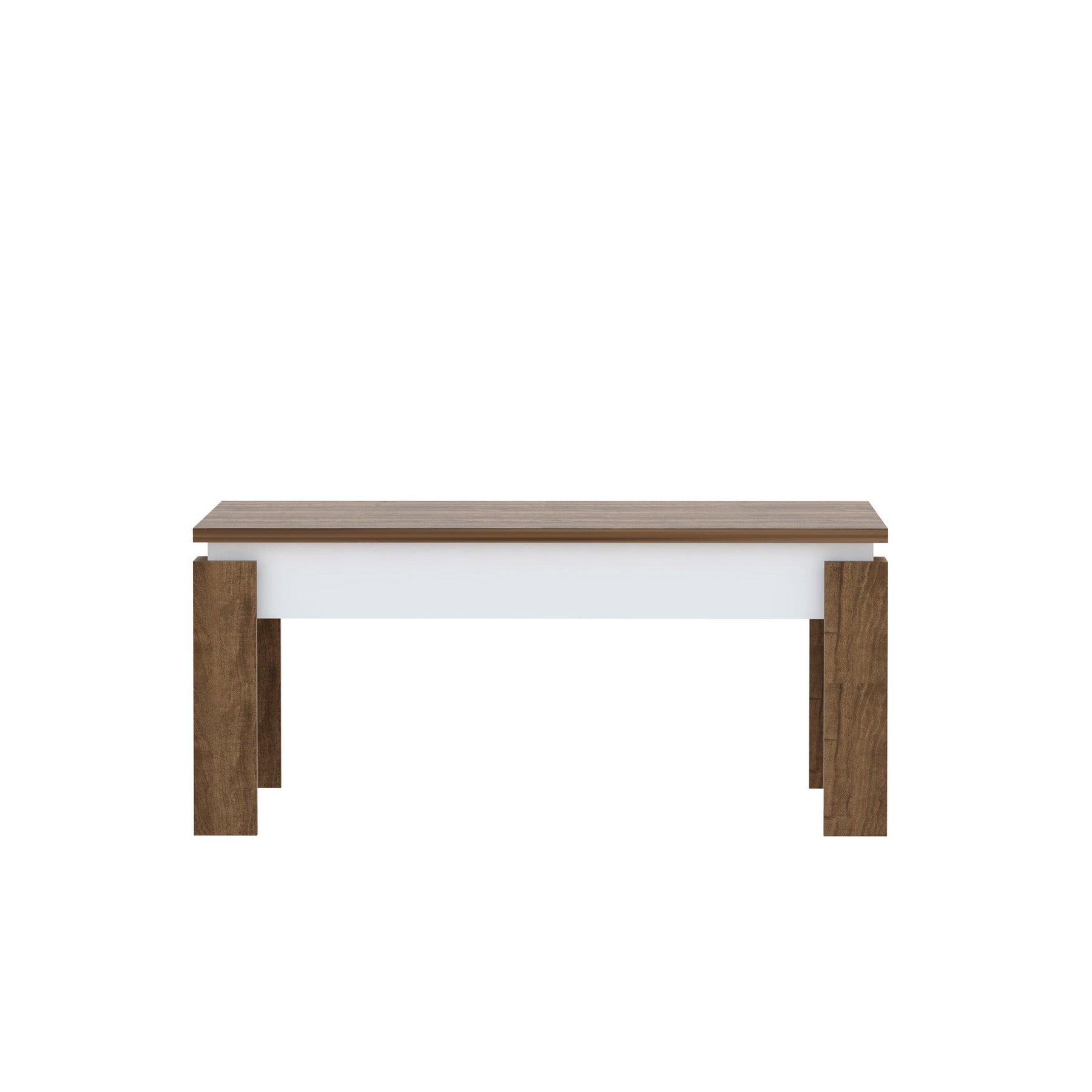Manhattan 35" Wide Accent Coffee Table, Melamine Veneered Engineered W